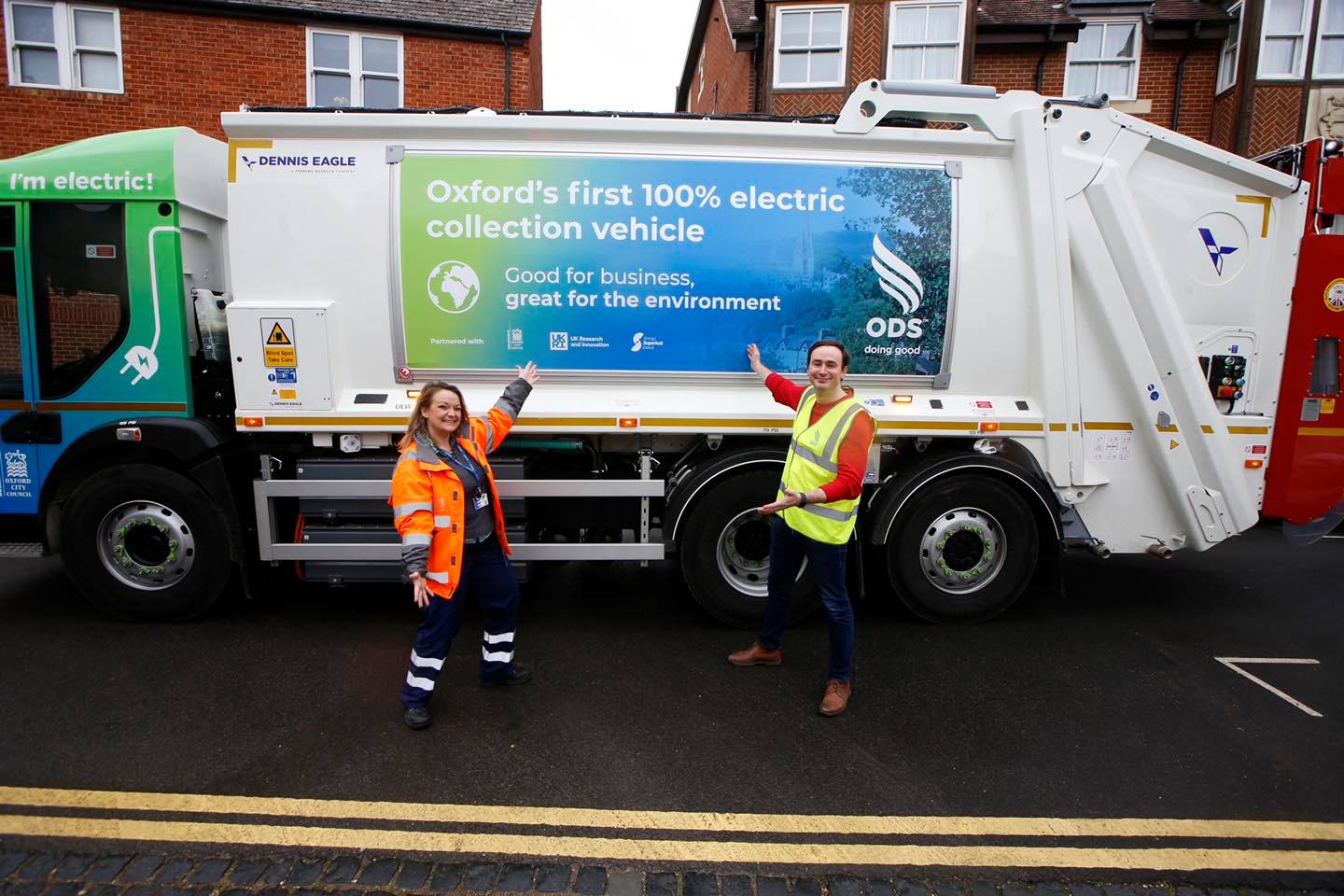 Energy Superhub Oxford part-funds Oxford’s first electric bin lorry ...